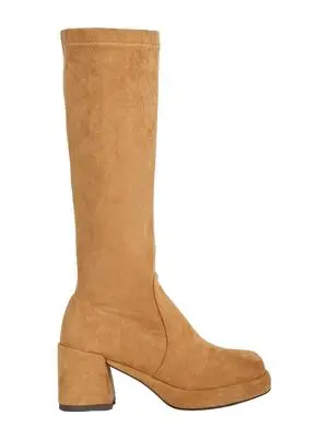 RAG & CO Morpin Stretch Suede Calf Boots In Tan By - Brown