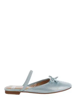 RAG & CO Opalia Glitter Ballet Mules In Baby By - Blue