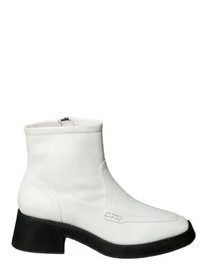 RAG & CO Oxman Classic Ankle Boot In By - White