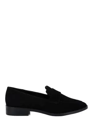 RAG & CO Zofia Suede Penny Loafers In By Rag & Co