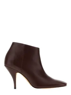 JUDE Jude Women Chocolate Leather Credo Ankle Boots Brown
