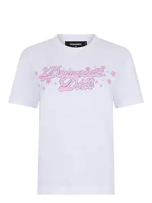 Dsquared2 Dsquared2 Dolls Regular Fit T-shirt White