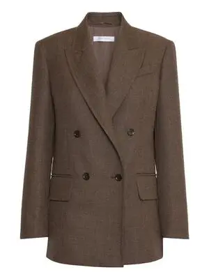 Max Mara Wool Batavia Olimpia Jacket - Mud