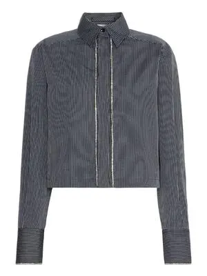 Max Mara Cotton Boxy Shirt - Black