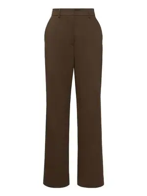 MAX MARA Cotton Satin Trousers