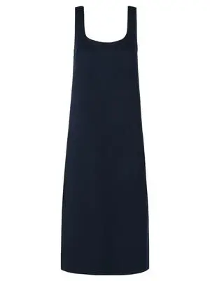 MAX MARA Wool-blend Drap Midi Dress
