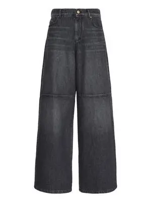 MAX MARA Straight-fit Cotton Denim Jeans