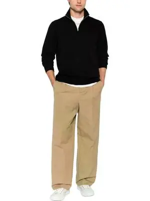 GUEST IN RESIDENCE Quarter-zip Sweater
