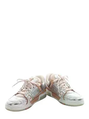 LOUIS VUITTON 2021 Trainer Line Low-top Sneakers - Silver