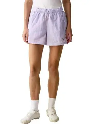 PUMA Run Culture Collective T7 Logo-print Ripstop Shorts