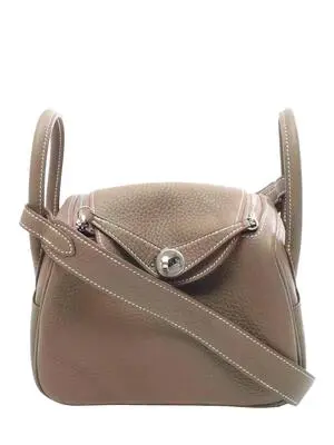 Hermès Mini 2025 Lindy Ii Shoulder Bag Brown