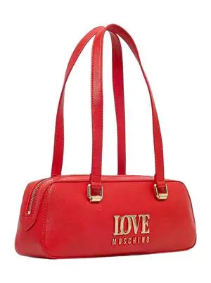 Moschino Logo-plaque Tote Bag - Red