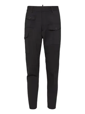 Dsquared2 Chic Urban Sexy Cargo Pant - Black