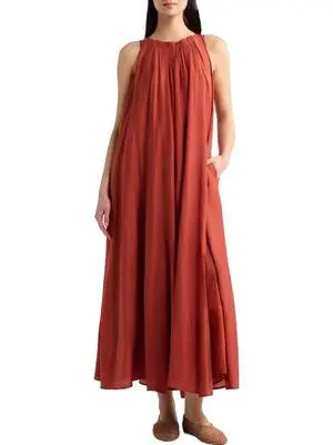 A.REN Aurelia Sleeveless Maxi Dress - Wine