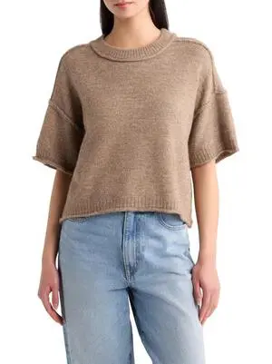 A.REN Lynne Crewneck Sweater - Mocha