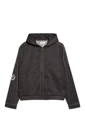 HONOR THE GIFT Twill Hood Jacket - Black
