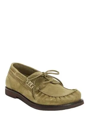 JW Anderson Boat Loafer - Olive