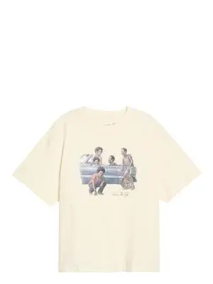 HONOR THE GIFT The Lot Cotton Graphic T-shirt - Bone