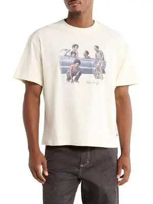HONOR THE GIFT The Lot Cotton Graphic T-shirt - Bone