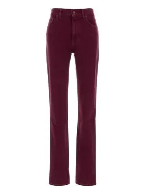 Chloé Tyrian Denim Jeans - Purple