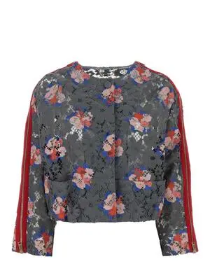 Fendi Printed Lace Blazer - Multicolor
