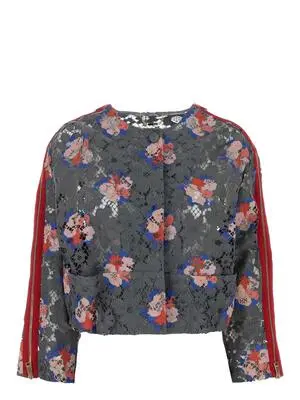 Fendi Printed Lace Blazer - Multicolor
