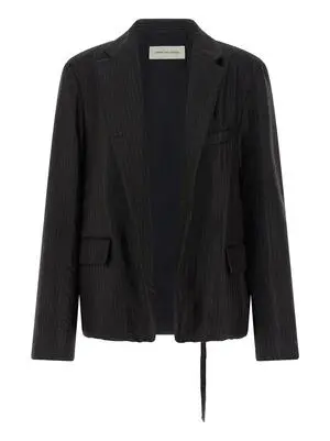 Dries Van Noten Blursy' Blazer - Brown
