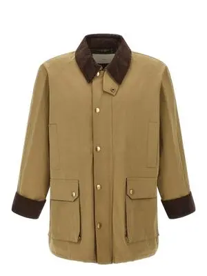 DUNST Waxed Cotton Jacket - Beige