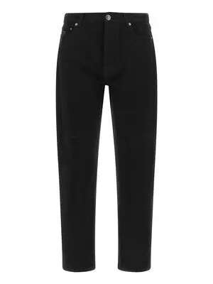 Brunello Cucinelli Straight Leg Jeans - Black