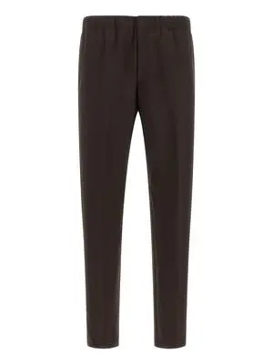 LARDINI 'drop' Pants Brown