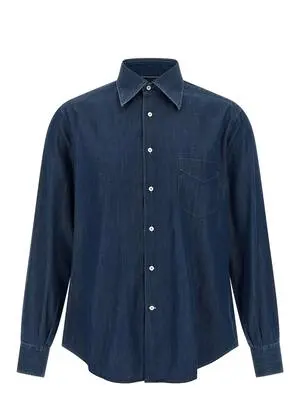 BRUNELLO CUCINELLI Lightweight Denim Shirt
