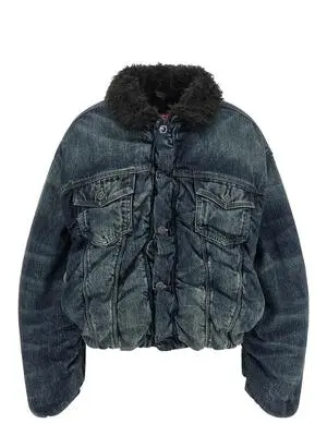 DIESEL® 'd-curly-fsj1' Jacket Blue