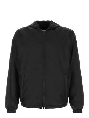 Burberry Printed Nylon Reversible Jacket - Multicolor