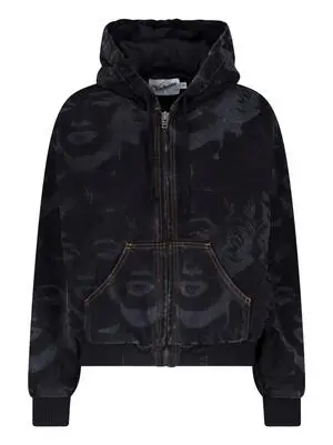 Vaquera Denim Jacket "marilyn Workwear - Black