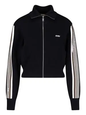 AUTRY Knitted Viscose Jacket - Black