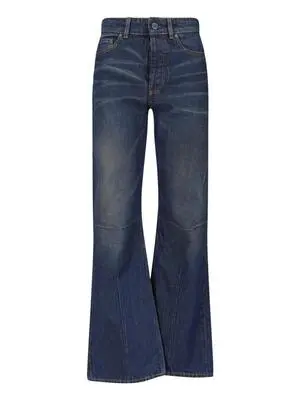 Our Legacy Flared Jeans "moto Cut - Blue