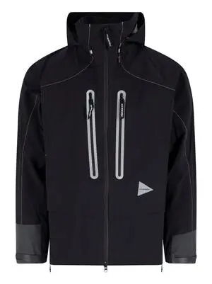 AND WANDER Jacket "peretex Shield - Black