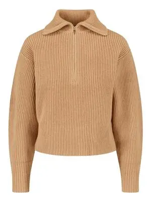 MAX MARA Wool And Cashmere Zip Sweater