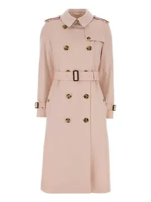 Burberry Pastel Cashmere Coat - Pink