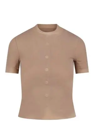 MAISON MARGIELA Cupro T-shirt Pink