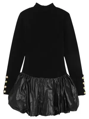 Aje Elodie Knit Mini Dress - Black