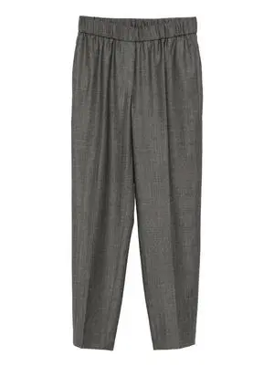 Peserico Pull On Trousers Gray