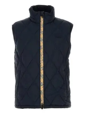 Burberry Dark Nylon Vest - Blue