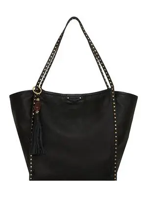 Rebecca Minkoff Dylan Large Studded Leather Tote - Black