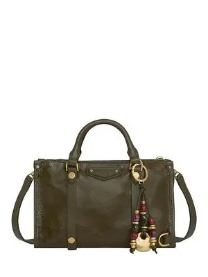 Rebecca Minkoff Surplus Medium Leather Crossbody Bag - Olive
