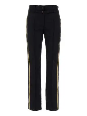Dries Van Noten Midnight Wool Persy Pant - Blue