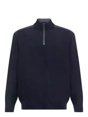 Paul & Shark Typhoon® Platinum Half-zip Sweater - Blue
