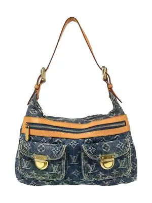 LOUIS VUITTON Pm 2005 Monogram Shoulder Bag - Blue