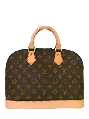 LOUIS VUITTON 1999 Alma Monogram Handbag - Brown