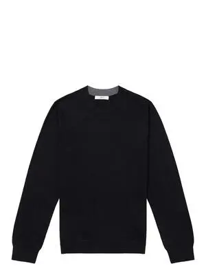 Mr P. Cashmere And Silk-blend Sweater - Black